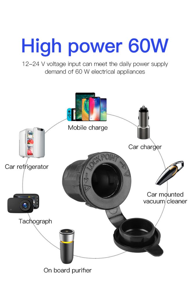 12 volt power outlet car