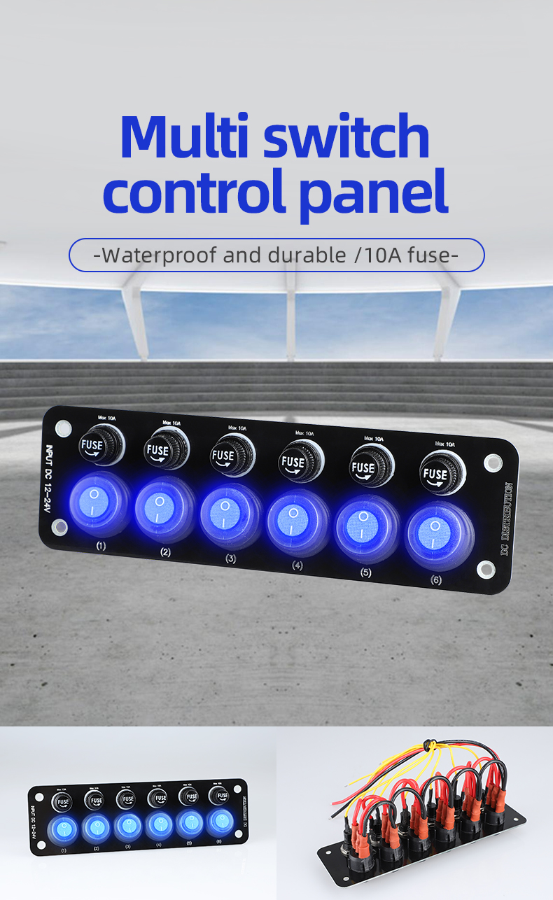 How to keep marine switch panel with fuses in well condition?